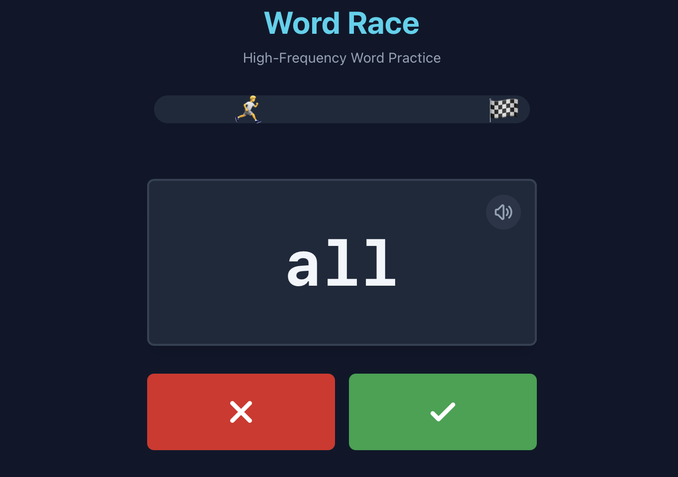 Word Race: Free Reading Game for Kids | Tom Church